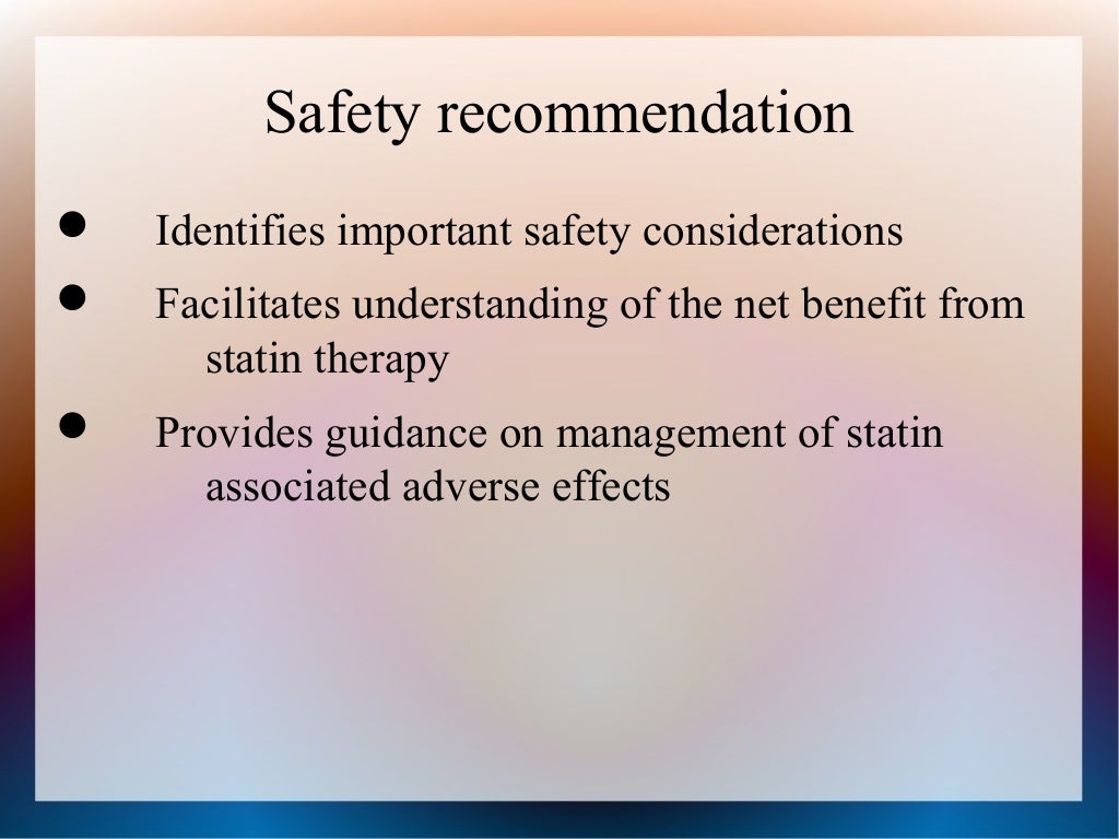 ATP IV Guideline for Blood cholesterol level