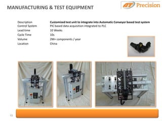 AT Precision presentation of Industrial Automation | PPT