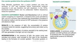 ATP SYNTHASE STRUCTURE ATP SYNTHESIS.pptx
