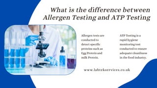 ATP Testing And Monitoring Solution For Food Safety - Labtek Services .pdf