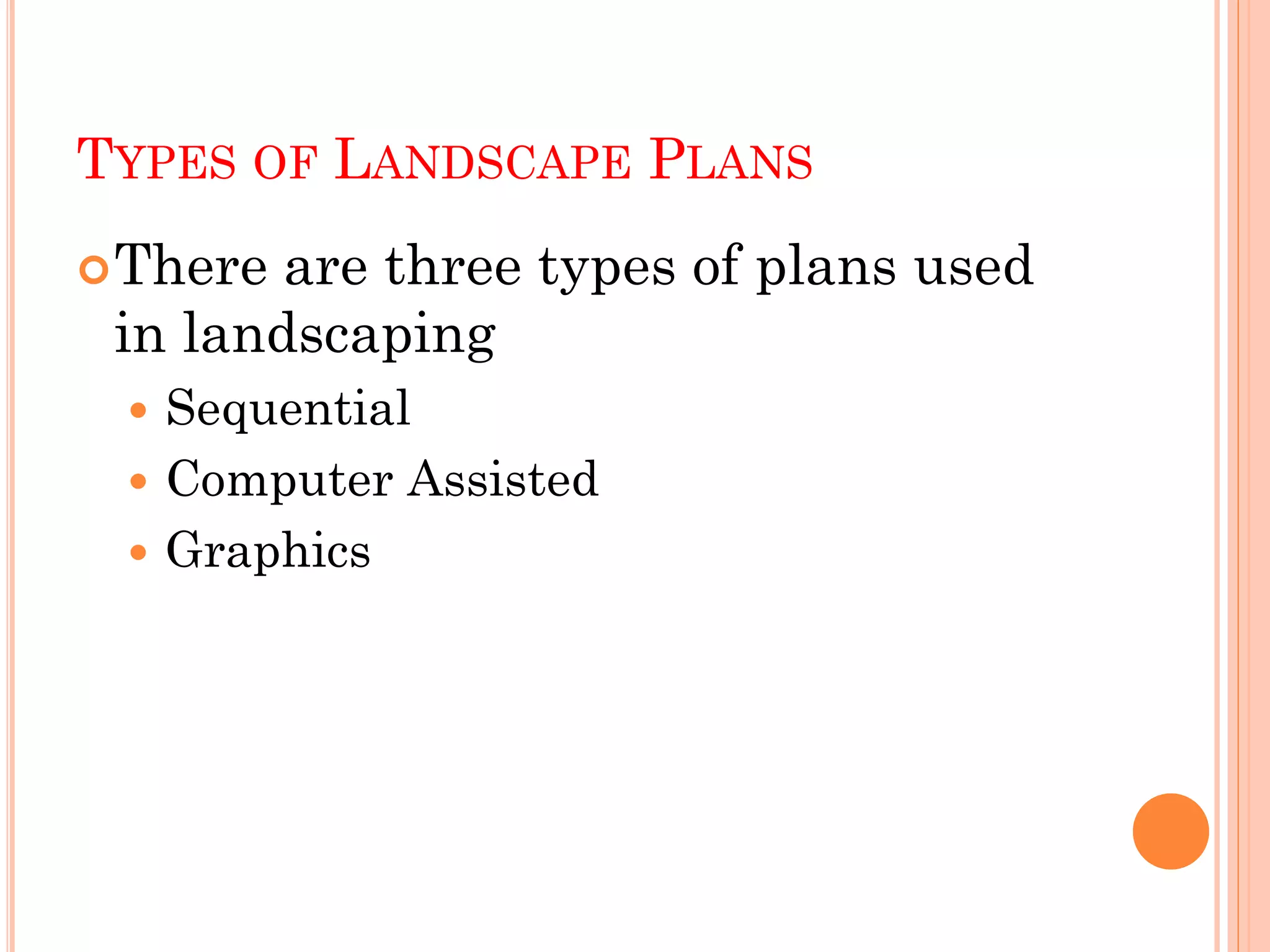 Architecture and town planning _Unit 2 _SPPU_principle of landscaping ...