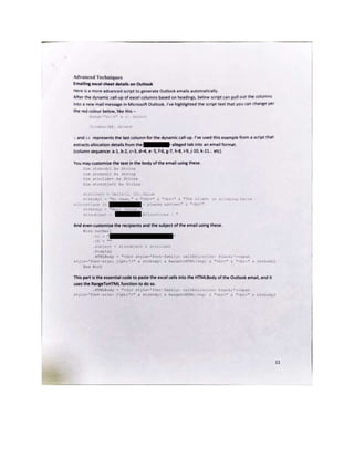 A trade support guide to macros & vba for ms excel | PDF | IT and Internet Support | Internet