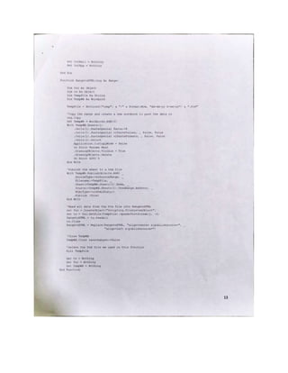 A trade support guide to macros & vba for ms excel | PDF | IT and Internet Support | Internet