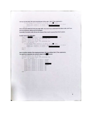 A trade support guide to macros & vba for ms excel | PDF