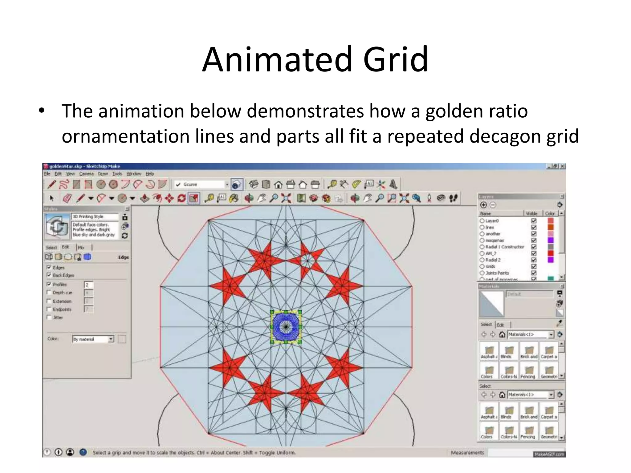 A traditional geometry weave a home | PPSX