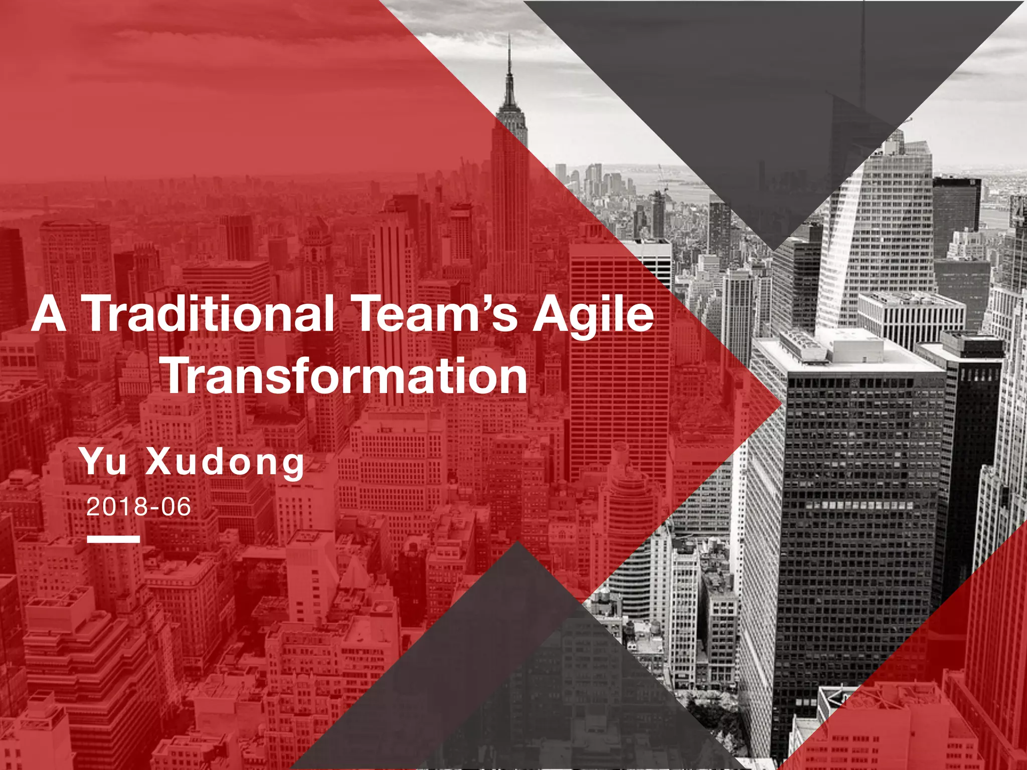 A traditional team's agile transformation | PDF