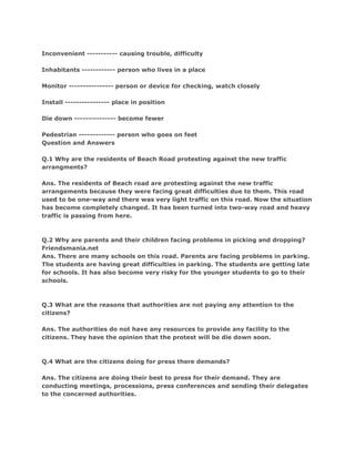 A traffic nightmare | PDF