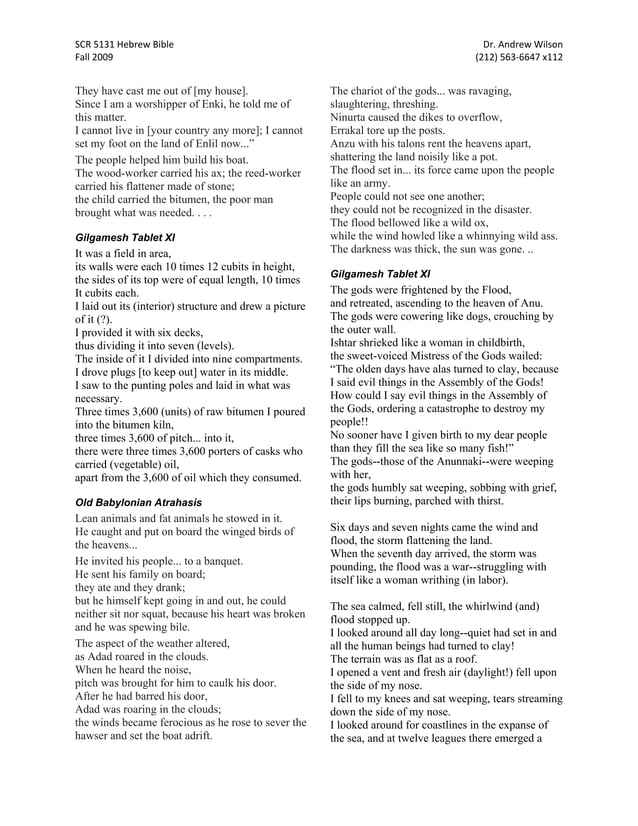 Atrahasis | PDF | Hinduism | Religion & Spirituality