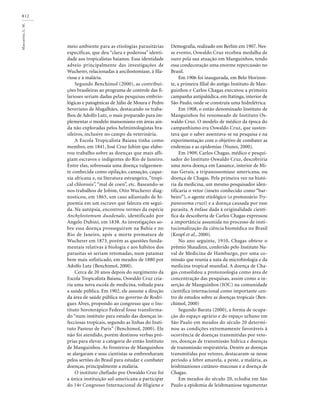 A trajetória da parasitologia | PDF
