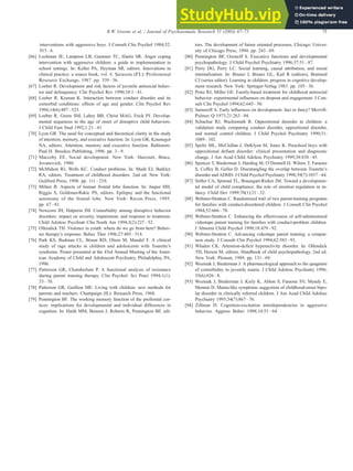 A Transactional Model Of Oppositional Behavior | PDF