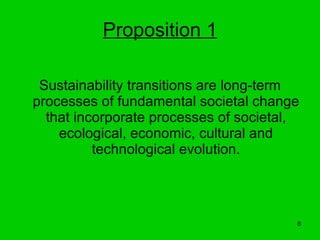 A Transitions Perspective on Research for Sustainability | PPT