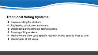 A Transition To Mobile Voting Systems | PPT
