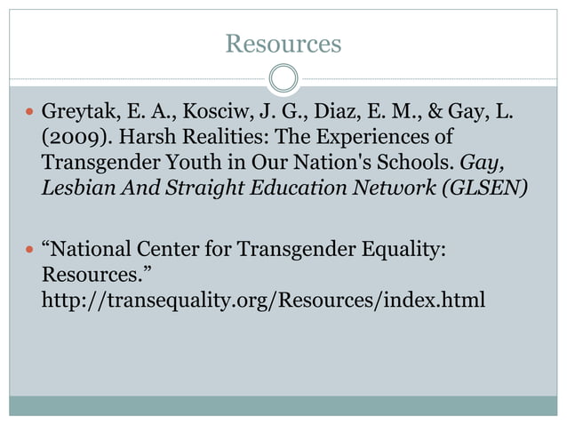 A trans presentation | PPT