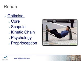 Atraumatic Shoulder Instability Management | PPTX