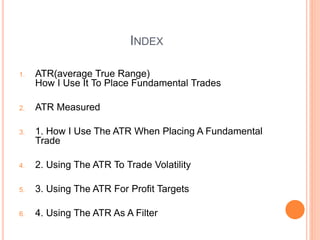 Atr(average true range) | PPTX
