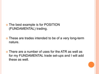 Atr(average true range) | PPTX