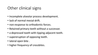 A treatment decision making model for infraoccluded primary molars | PPTX