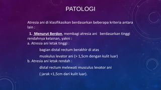 Atresia ani | PPT
