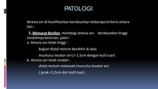 Atresia ani radiografi | PPT