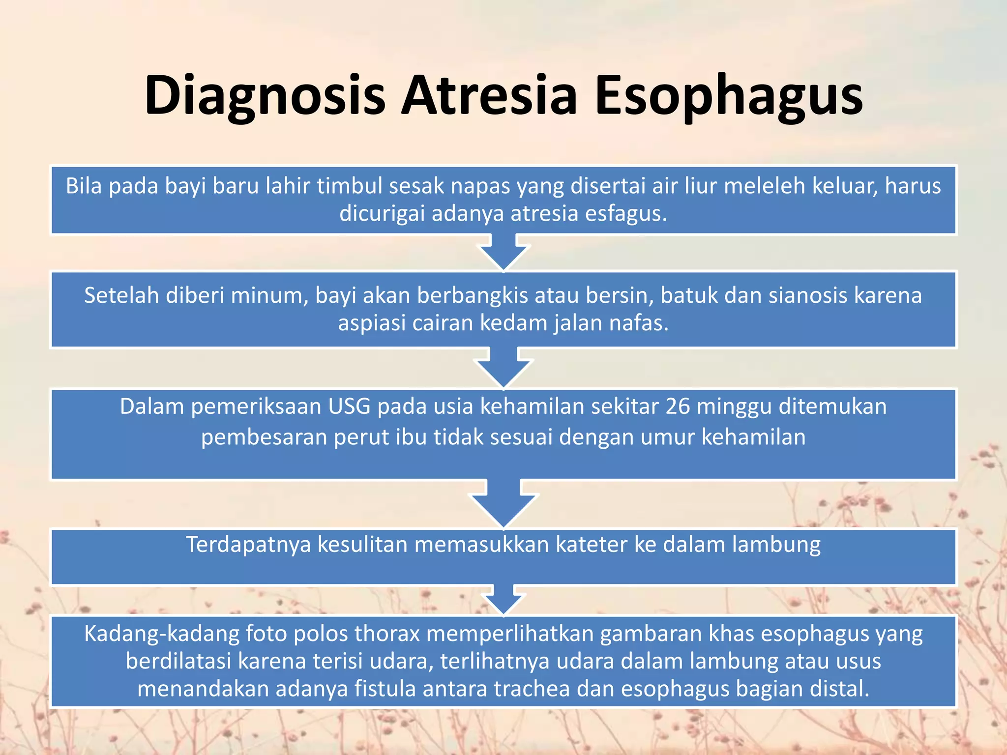 Atresia Esofagus | PPTX