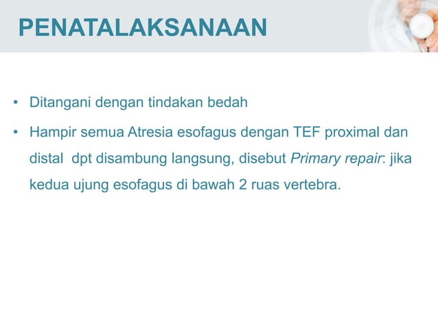 Atresia esofagus | PPTX