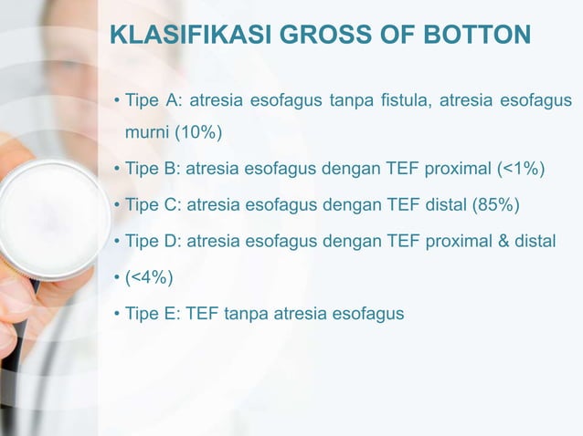 Atresia esofagus | PPTX