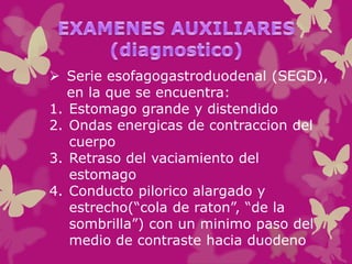 Estenosis hipertrofica del piloro | PPTX