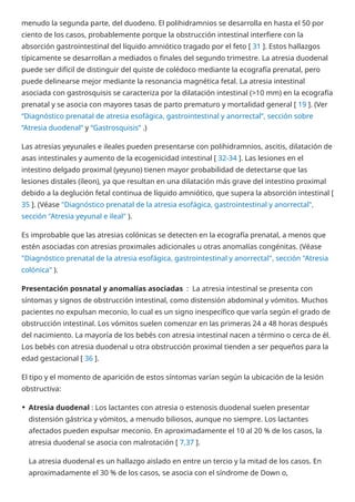 Atresia Intestinal en Niños - Manifestación Clínica, Diagnóstico y ...
