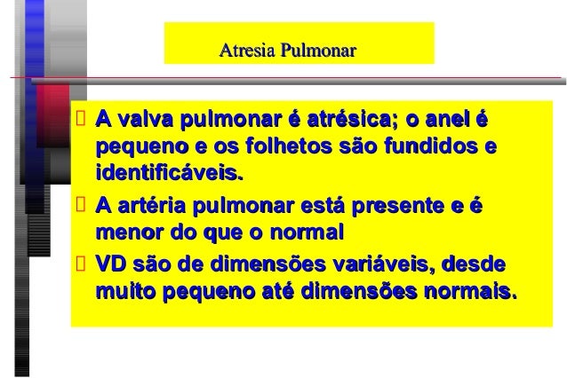 Procedimento De Glenn Atresia Pulmonar Pulmonary Atresia