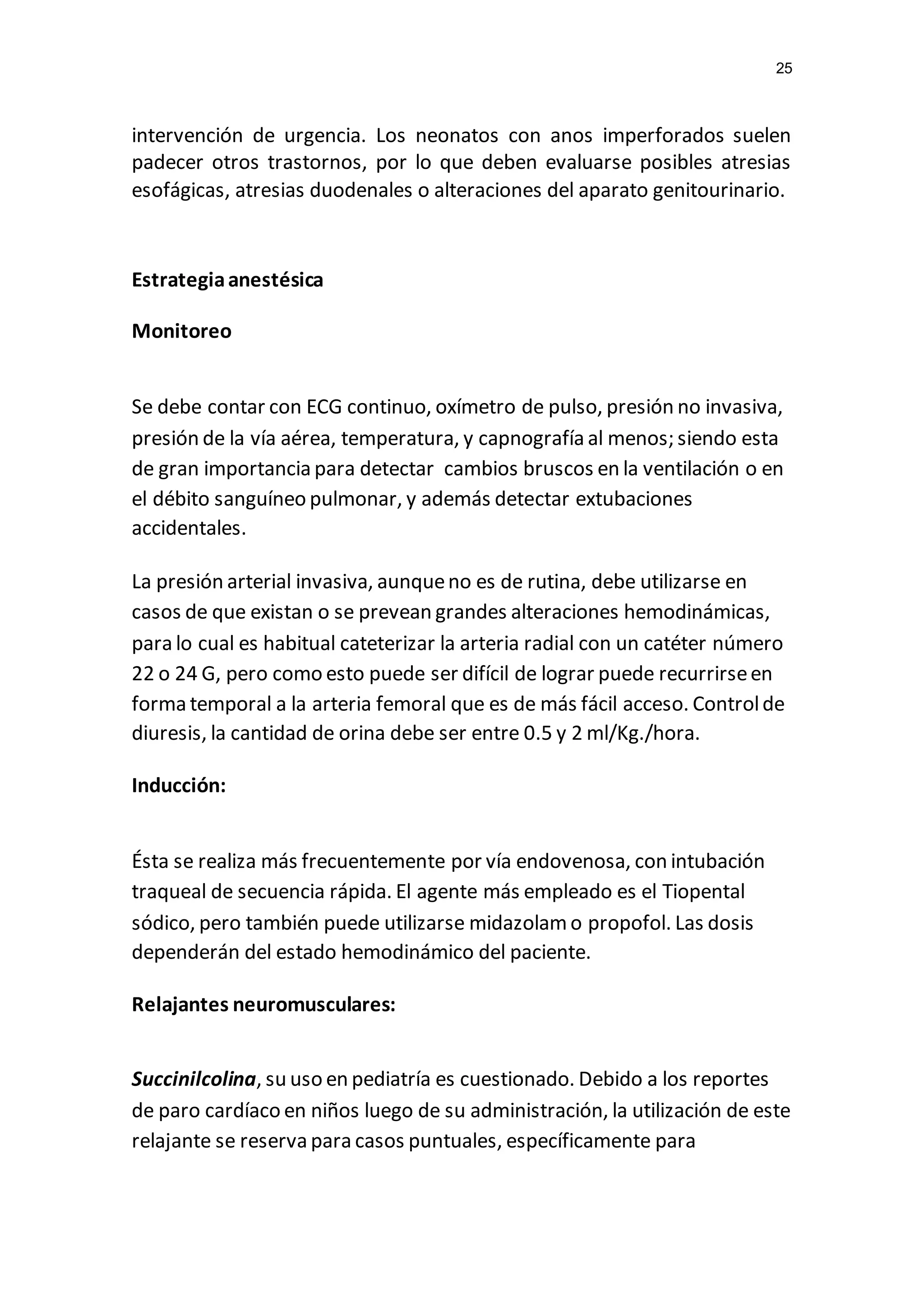 Atresias intestinales y anorectales | DOCX