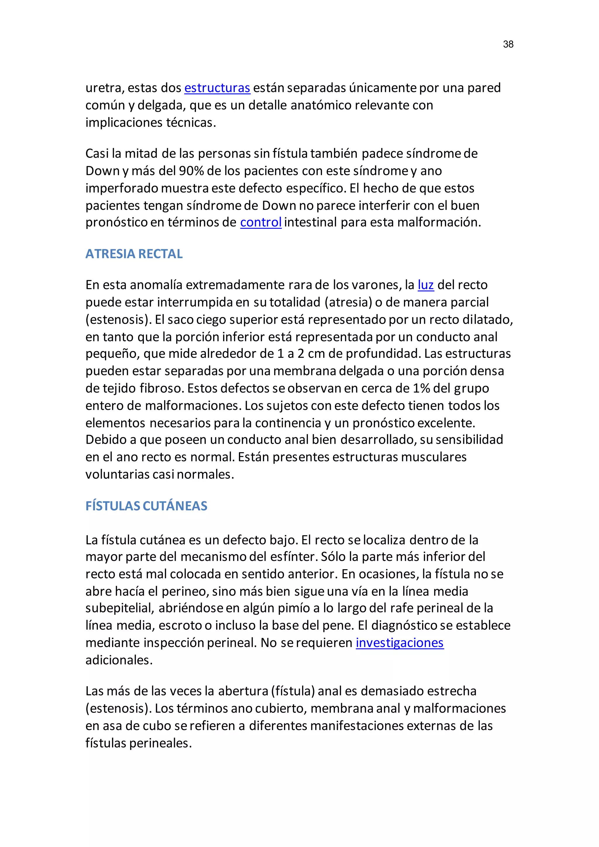 Atresias intestinales y anorectales | DOCX
