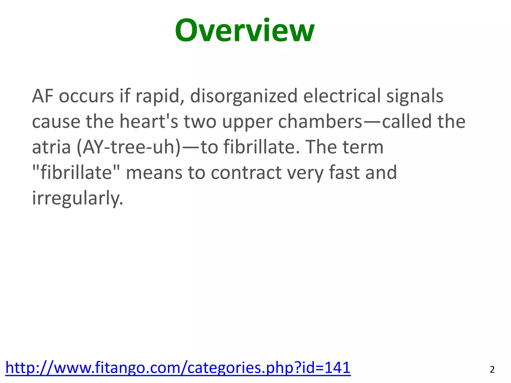 Atrial Fibrillation | PPTX