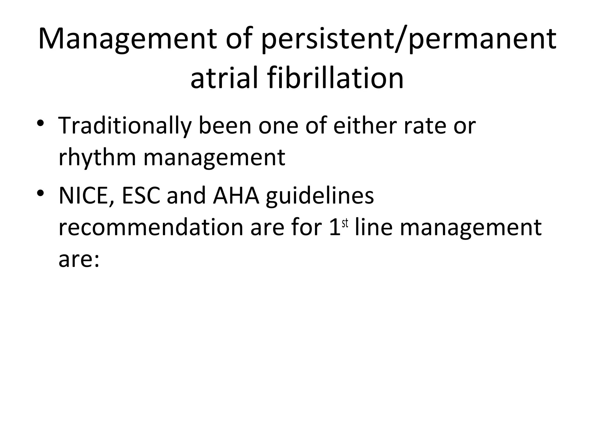 Atrial Fibrillation | PPT