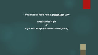 Atrial arrhythmia | PPTX | Heart and Cardiovascular Diseases | Diseases ...