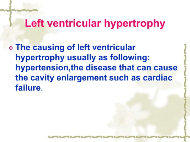Atrial enlargement and ventricular.ppt | Heart and Cardiovascular Diseases | Diseases and Conditions