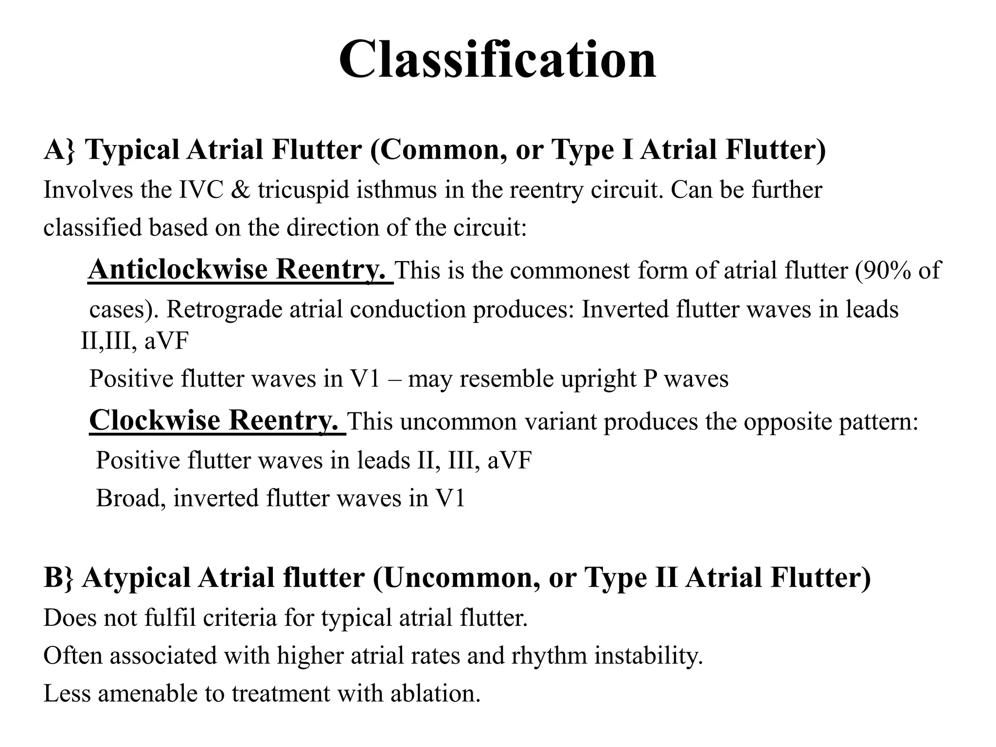 Atrial fib & flutter | PPTX