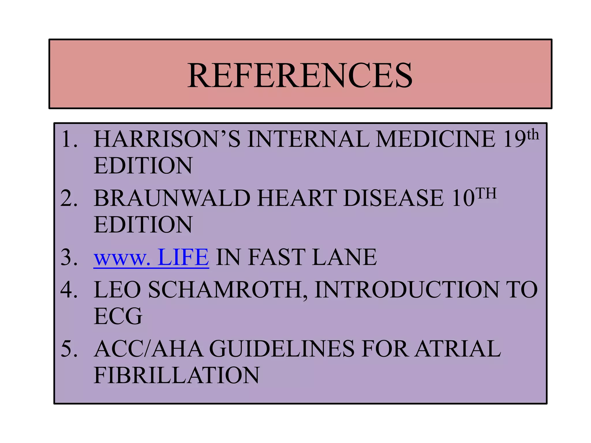 Atrial fib & flutter | PPTX