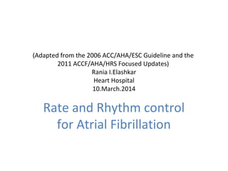 Atrial fibrilation | PPT