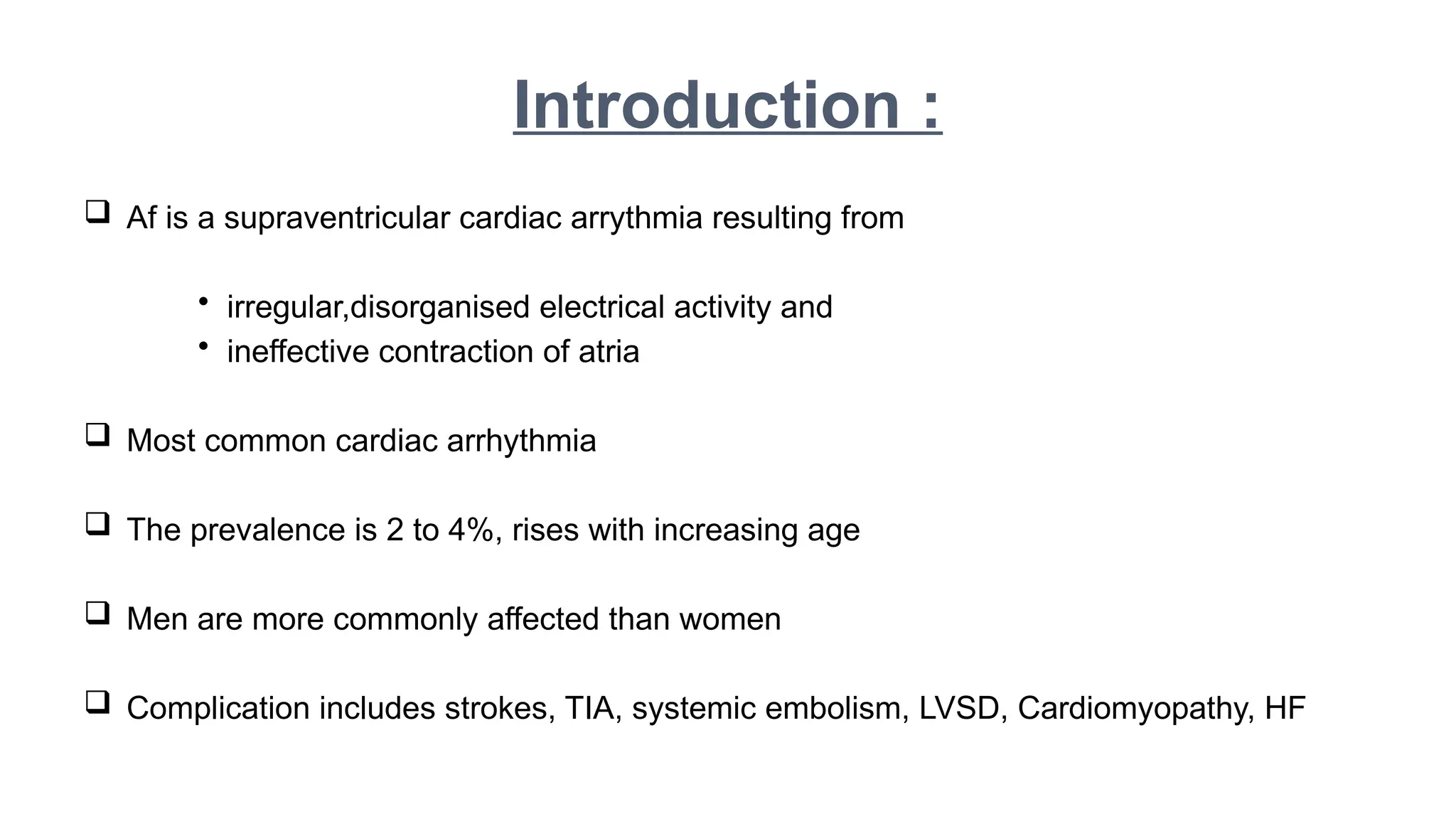 New Onset Of Atrial Fibrillation Pptx Pptx