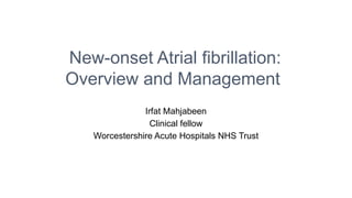 New onset of atrial fibrillation pptx.pptx