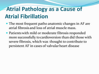 Atrial fibrillation | PPTX