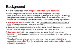 Atrial fibrillation | PPT