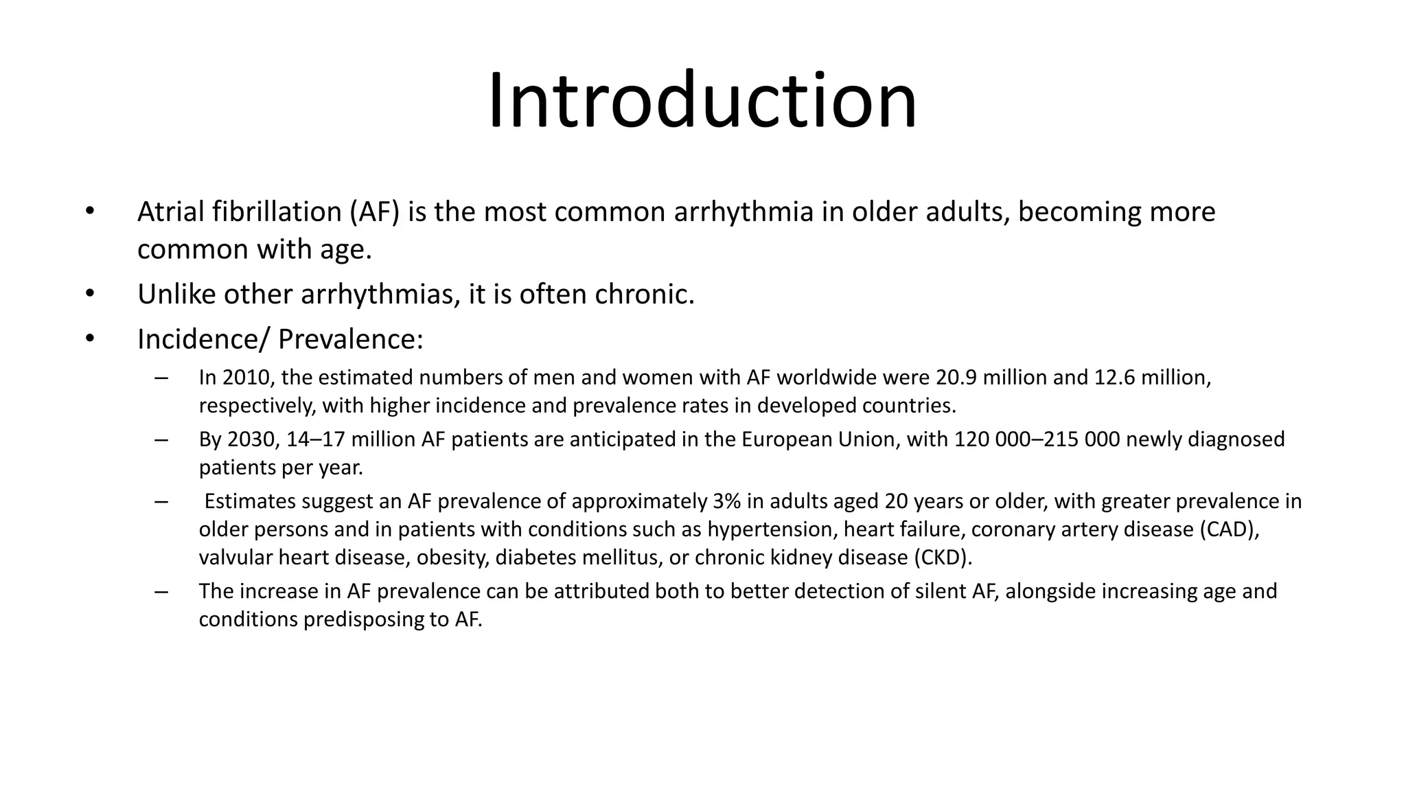 Atrial fibrillation | PPTX