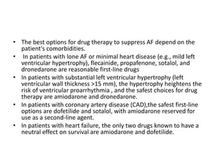 Atrial fibrillation | PPTX