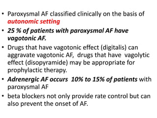 Atrial fibrillation | PPTX