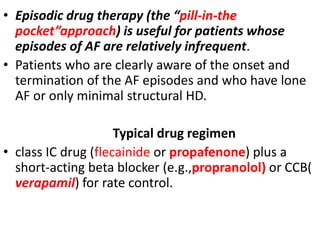 Atrial fibrillation | PPTX
