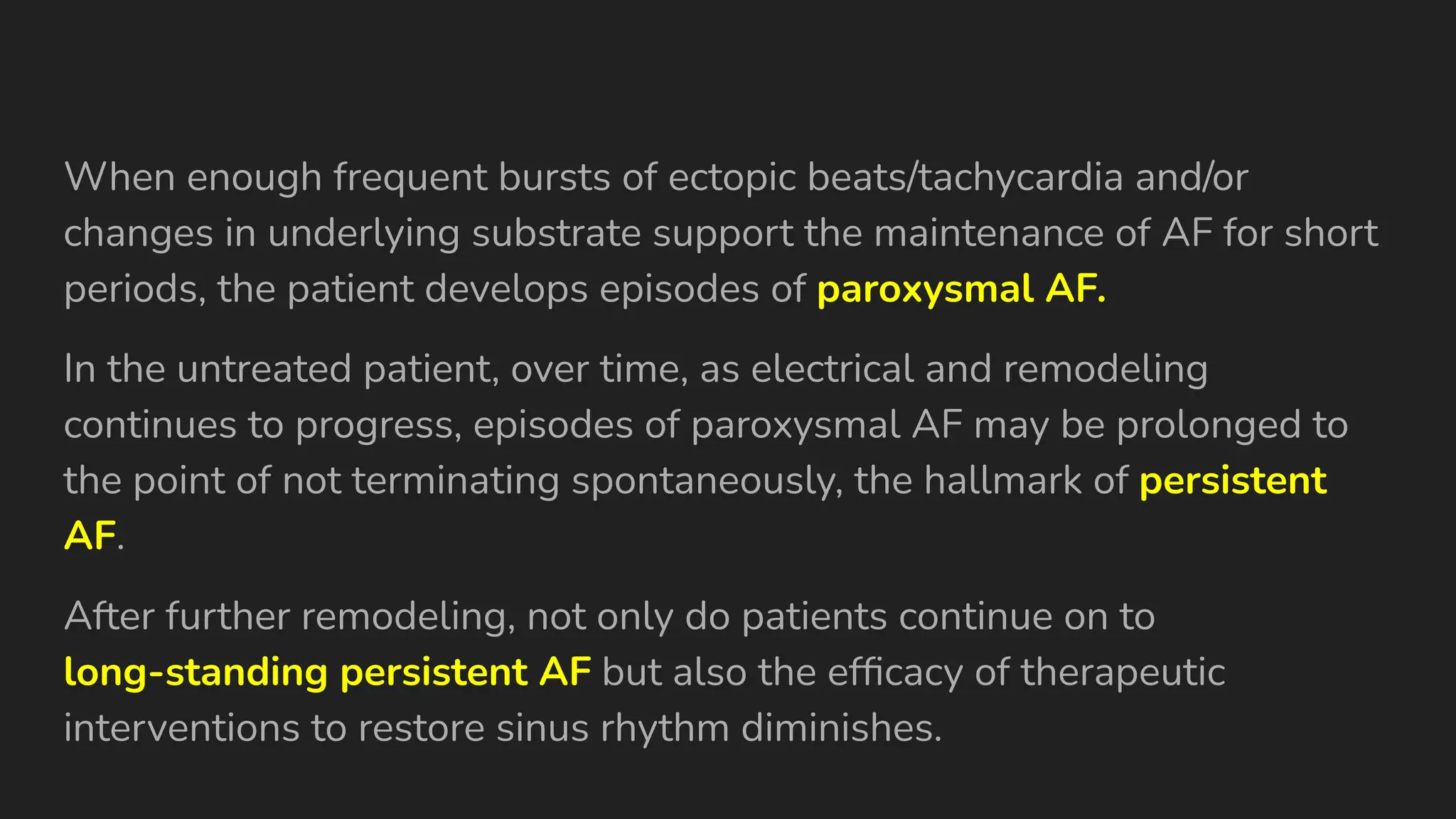 ATRIAL FIBRILLATION - Pathogenesis , Clinical Features & Treatment.pdf