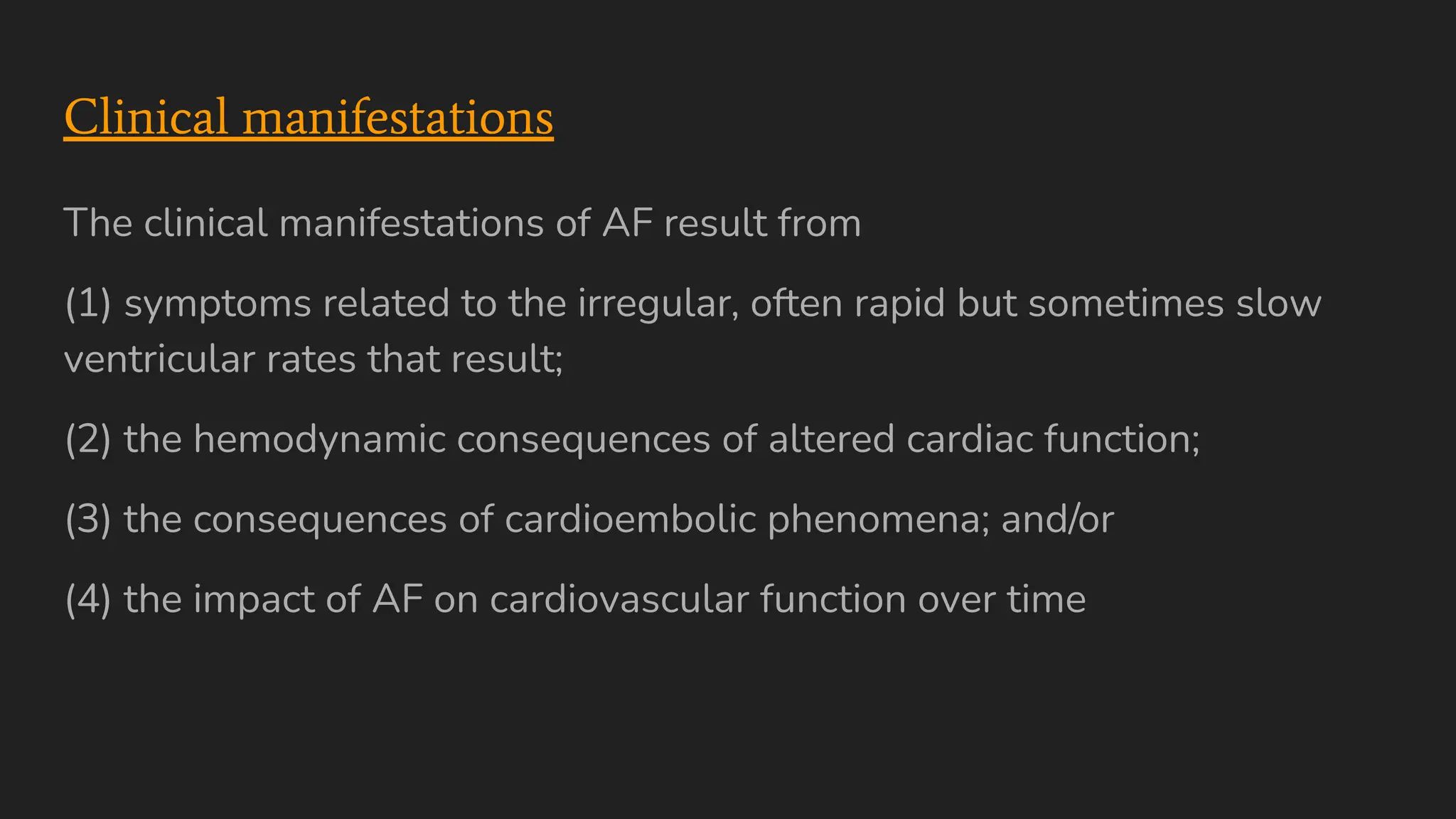 ATRIAL FIBRILLATION - Pathogenesis , Clinical Features & Treatment.pdf