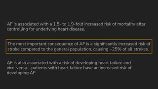 ATRIAL FIBRILLATION - Pathogenesis , Clinical Features & Treatment.pdf