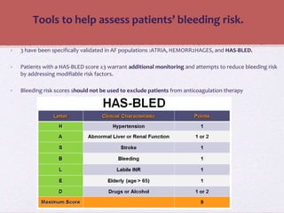 Atrial fibrillation | PPTX
